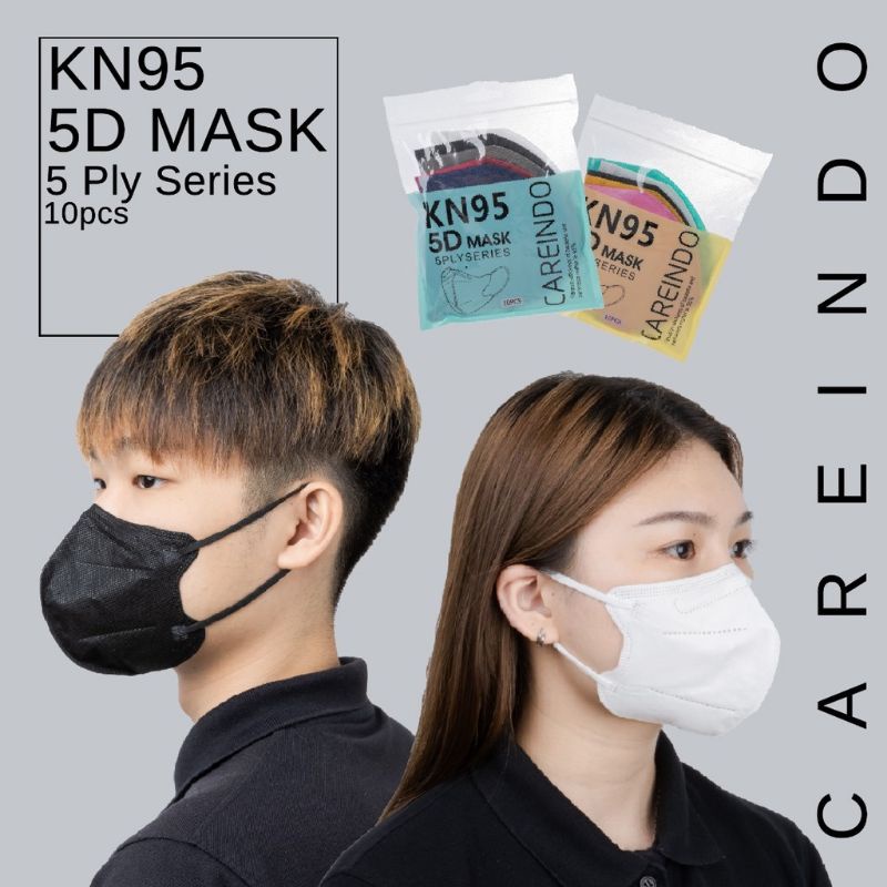 Adult 5D KN95 Mask 5ply (10 pcs) & Japan Spec Kids 5D KN95 Mask 5ply ...