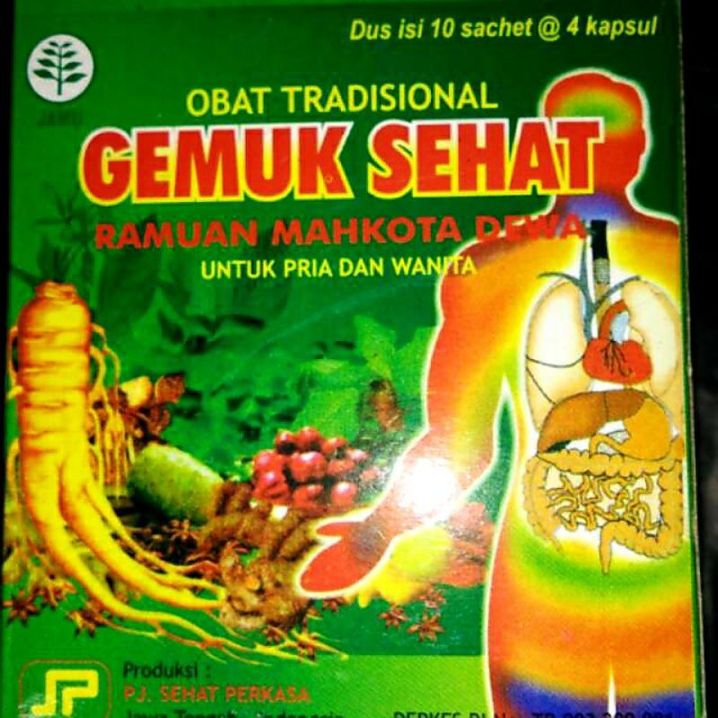 JAMU GEMUK SEHAT isi 10sachet @4kapsul | Shopee Malaysia