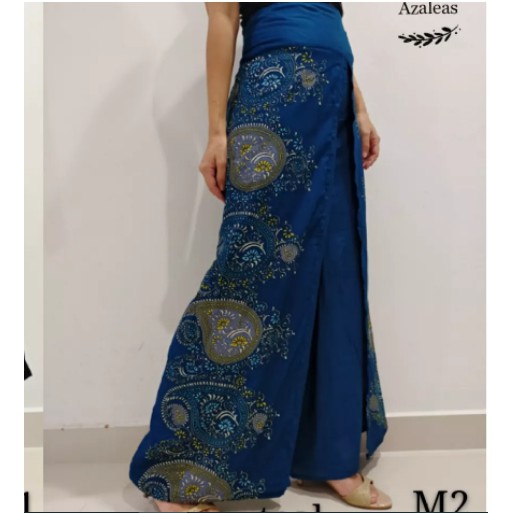 Seluar Palazo Batik (Free Size - M to XL) / Long Pants Palazzo Stretch ...