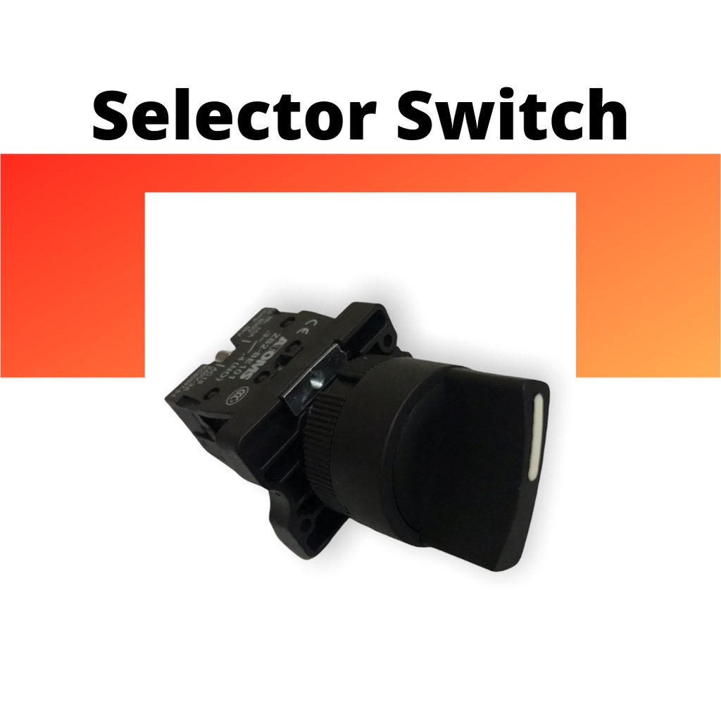 XB2 22MM XB2-ED21/ED33 Selector Switch 2position/3position | Shopee ...
