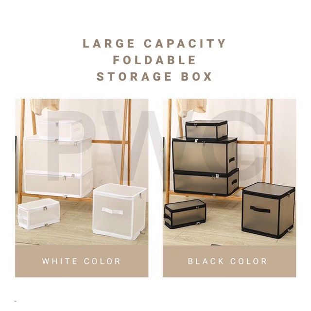 Waterproof Foldable Storage Box 6.7 / 30L / 47L Box Storage Kotak ...