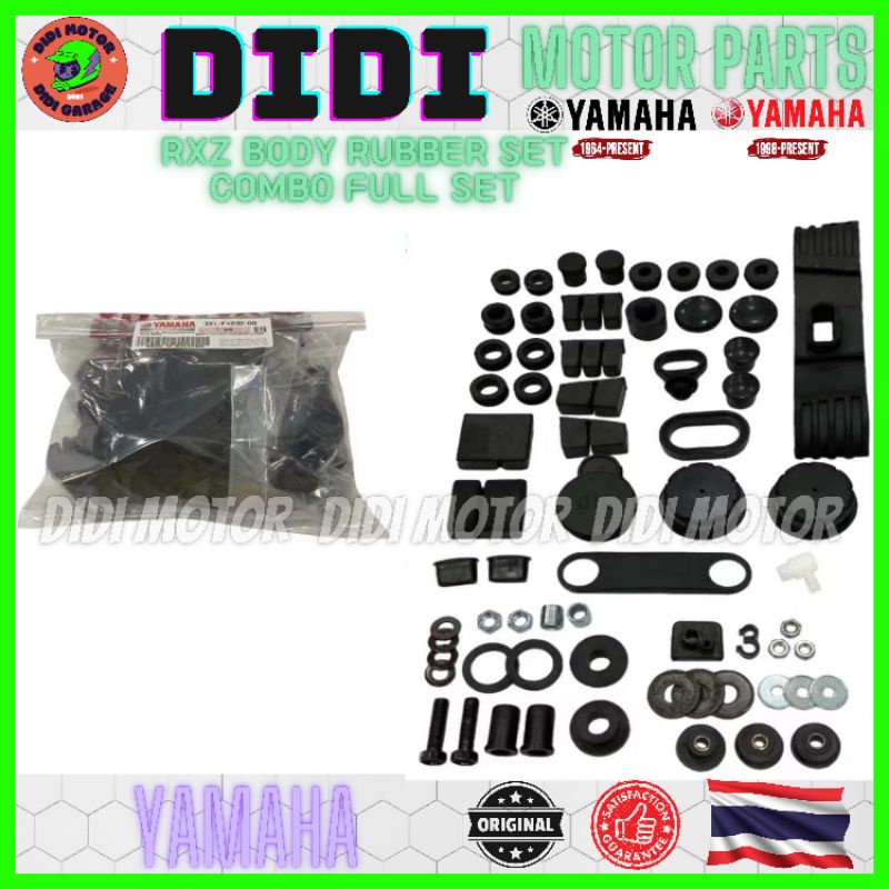 Rxz Mili Cover Body Getah Set Complete，Band battery，tank rubber，side ...