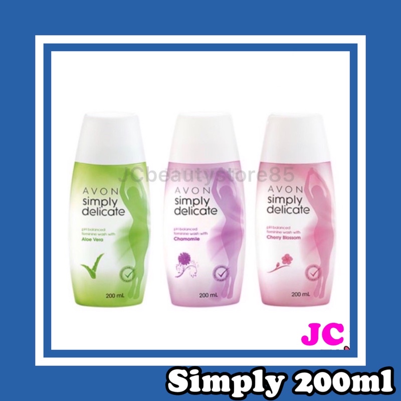 AVON Simply Delicate pH Balanced Feminine Washes 200ml | Shopee Malaysia