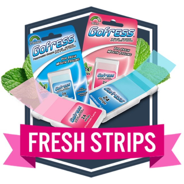 [READY STOCK] Gofress Refreshing Oral Care Strips | Shopee Malaysia
