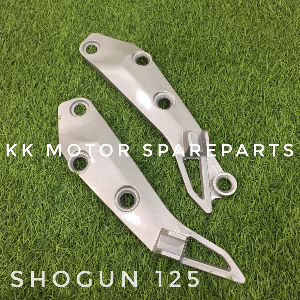 SUZUKI SHOGUN125 SHOGUN REAR FOOTREST BRACKET BELAKANG SET KIRI KANAN ...