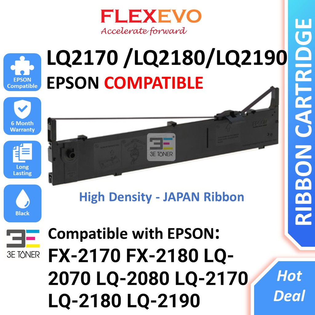 Compatible Epson LQ 2170 2180 2190 LQ2170 LQ2180 LQ2190 S015531 S015086 ...