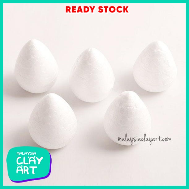 1 x Styrofoam Tear Drop Rose Buds Shape | Shopee Malaysia