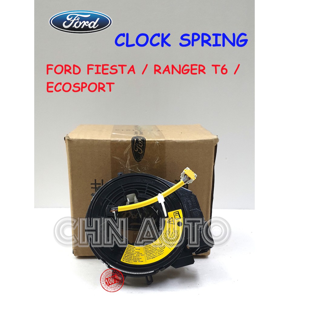 FORD GENUINE SPIRAL CABLE CLOCK SPRING FOR FORD FIESTA / RANGER T6 ...