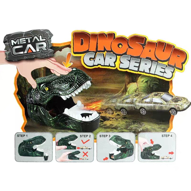 DINoSAUR Toy CAR Eating SERIES Children's Toys Ixkz958-401dix | Shopee ...