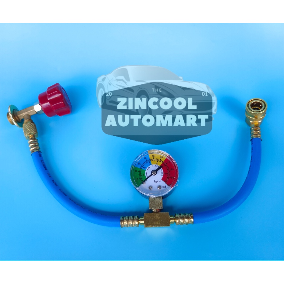 Car AirCond R134a Refrigerant Recharge Hose Kit | Shopee Malaysia