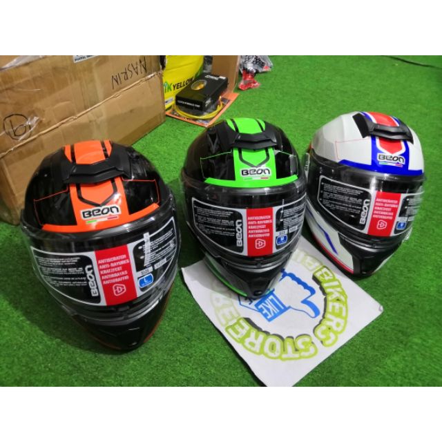BEON ST-09 Force Flip Up Helmet | Shopee Malaysia