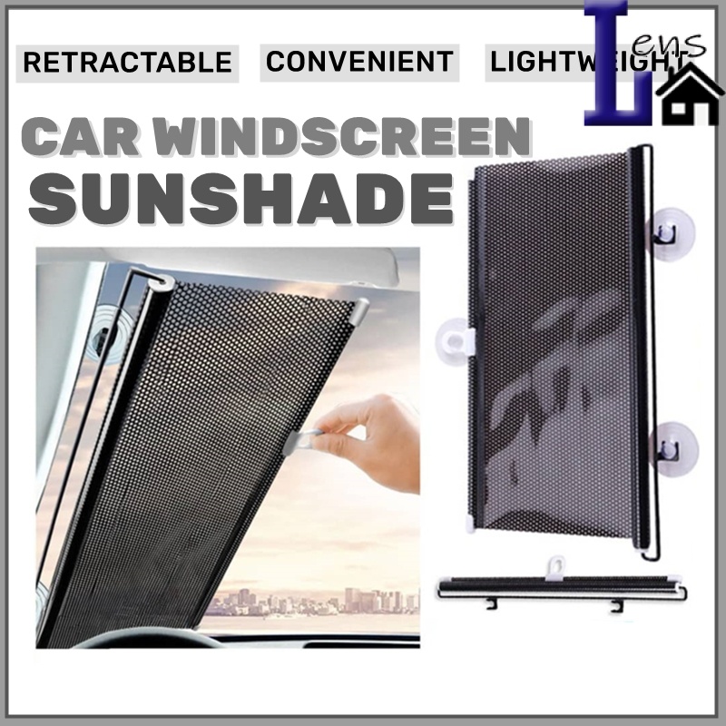 Automatic Retractable Car Sun Shade Curtain Car Front Rear Side Window ...