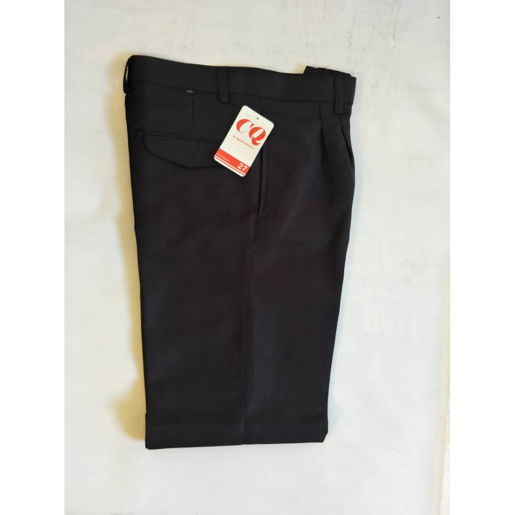 Seluar Panjang Slack Hitam(Licin)/ Long Slack Black Pant (SLIM CUT ...