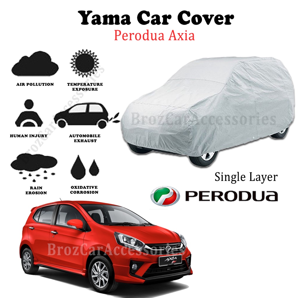 For Perodua Axia Selimut Kereta High Quality Yama Car Covers Sunproof ...
