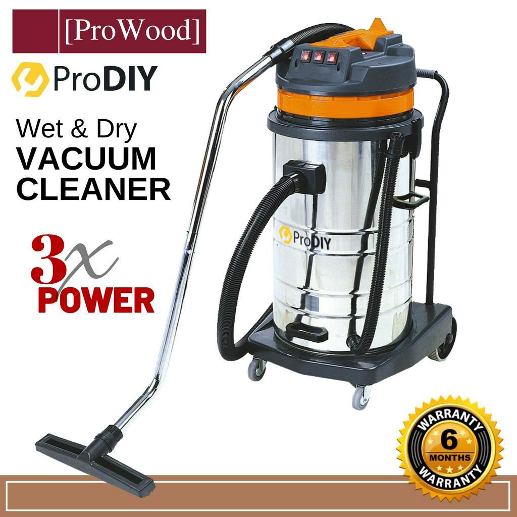 ProDIY PRO803 / EUROPOWER VAC8003 80L Industrial Vacuum Cleaner For Dry ...