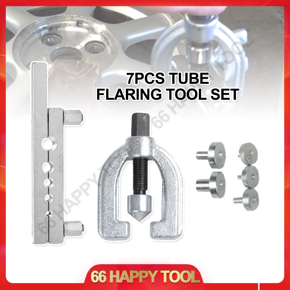 7pcs Tube Flaring Tool Set Ready Stock Brake Fuel Pipe Repair Flare ...