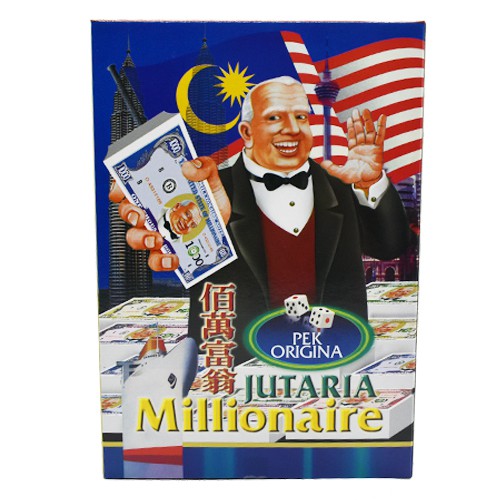 JUTARIA MILLIONAIRE PEK ORIGINAL | Shopee Malaysia