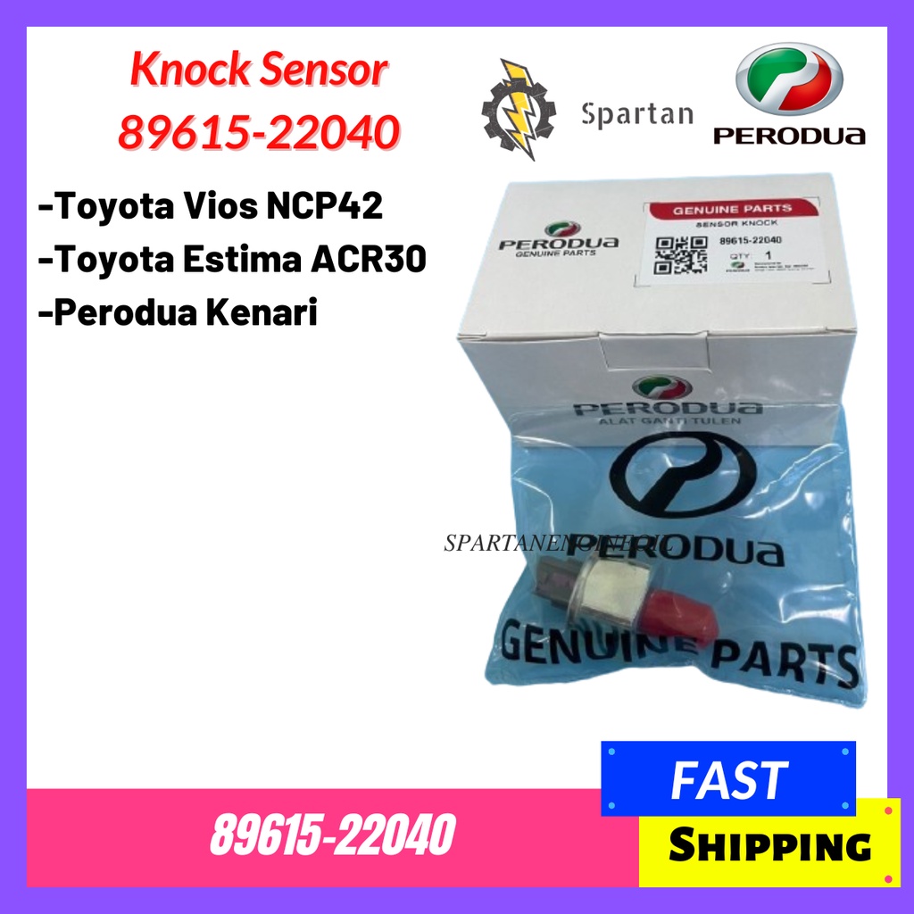 Genuine Toyota Parts - Sensor, Knock Contro (89615-22040) | Shopee Malaysia