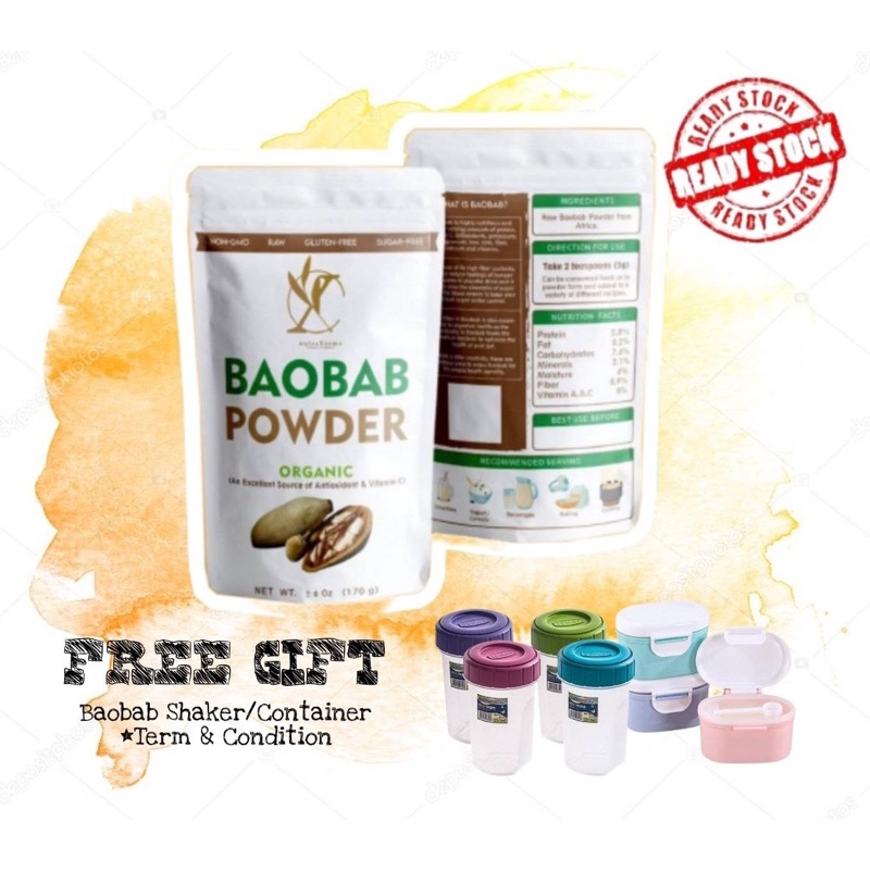 🔥(Ready Stock) Baobab Powder by Coach Mizhana Padzi | Shopee Malaysia