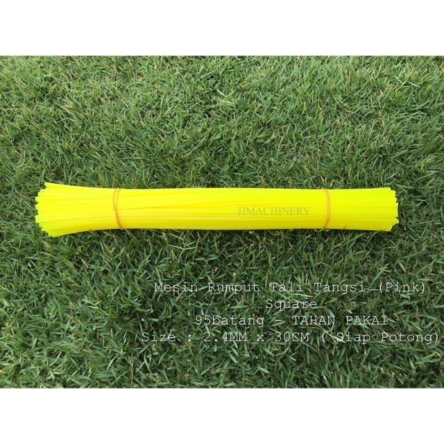 Mesin rumput tali tangsi 95 batang (Siap potong) tahan pakai brush ...