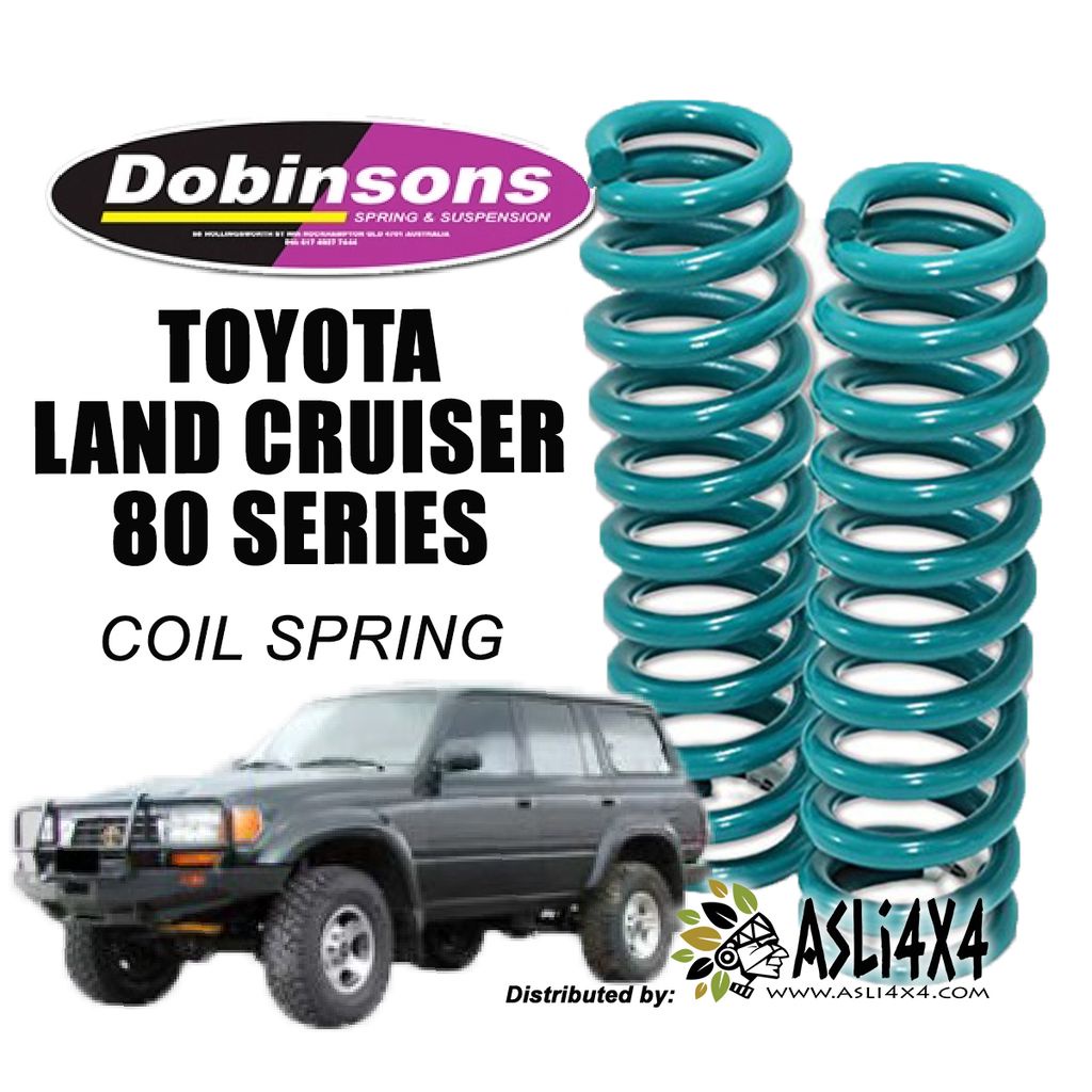 DOBINSONS C59-317 REAR COIL SPRINGS FOR TOYOTA LAND CRUISER 80 SERIES ...