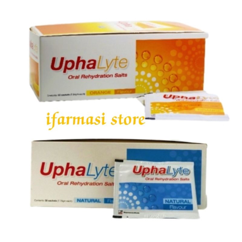 UPHALYTE oral rehydration salt orange/natural 1sachet/UphaLyte Oral ...