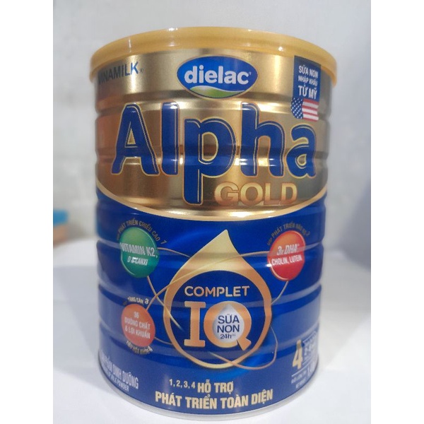 Dielac Alpha IQ Gold powdered milk No. 4 1.4kg for children 2 to 6 ...