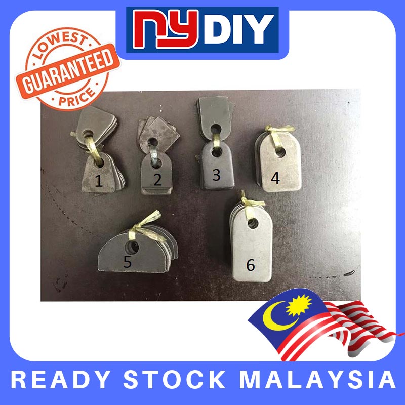 1PCS Bracket Window Welding Ear Wall Plug Bracket Pintu Tingkap Pagar ...