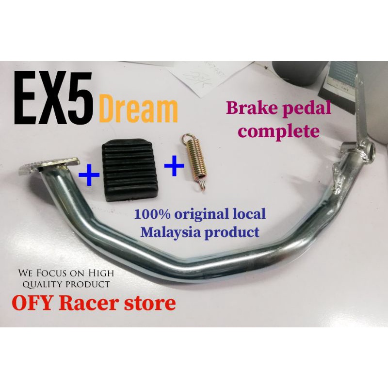 Ex5 / Ex5 Dream Brake pedal complete / 100% original local Malaysia ...