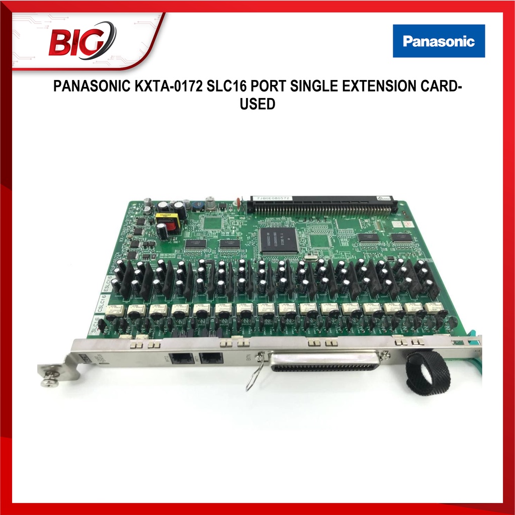 PANASONIC KX-TDA0172XJ DLC16 Port Digital Line Port Extension Card PABX ...