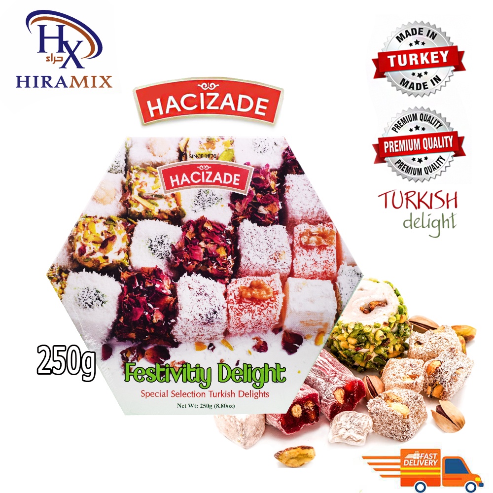 Turkish Delights Lokum Sedap Manisan Dari Turki | Turkish Sweet (16 ...