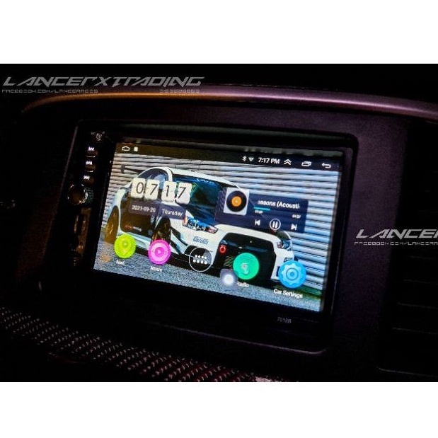 EVO10 Style 7 Inch Android Head Unit for Mitsubishi Lancer Proton ...
