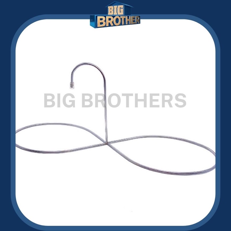 🔥Ready Stock🔥5pcs/pack 8 Shape Stainless Steel Hanger UPGRADED THICKER ...