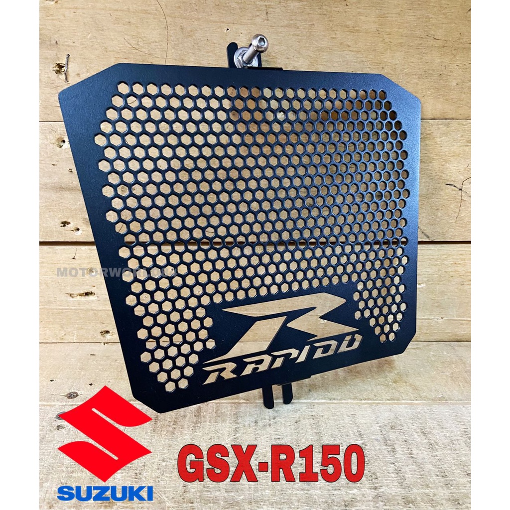RADIATOR COVER SUZUKI GSXR 150 RAIDER FI 150 COOLANT NET WINDSHIELD GSX ...