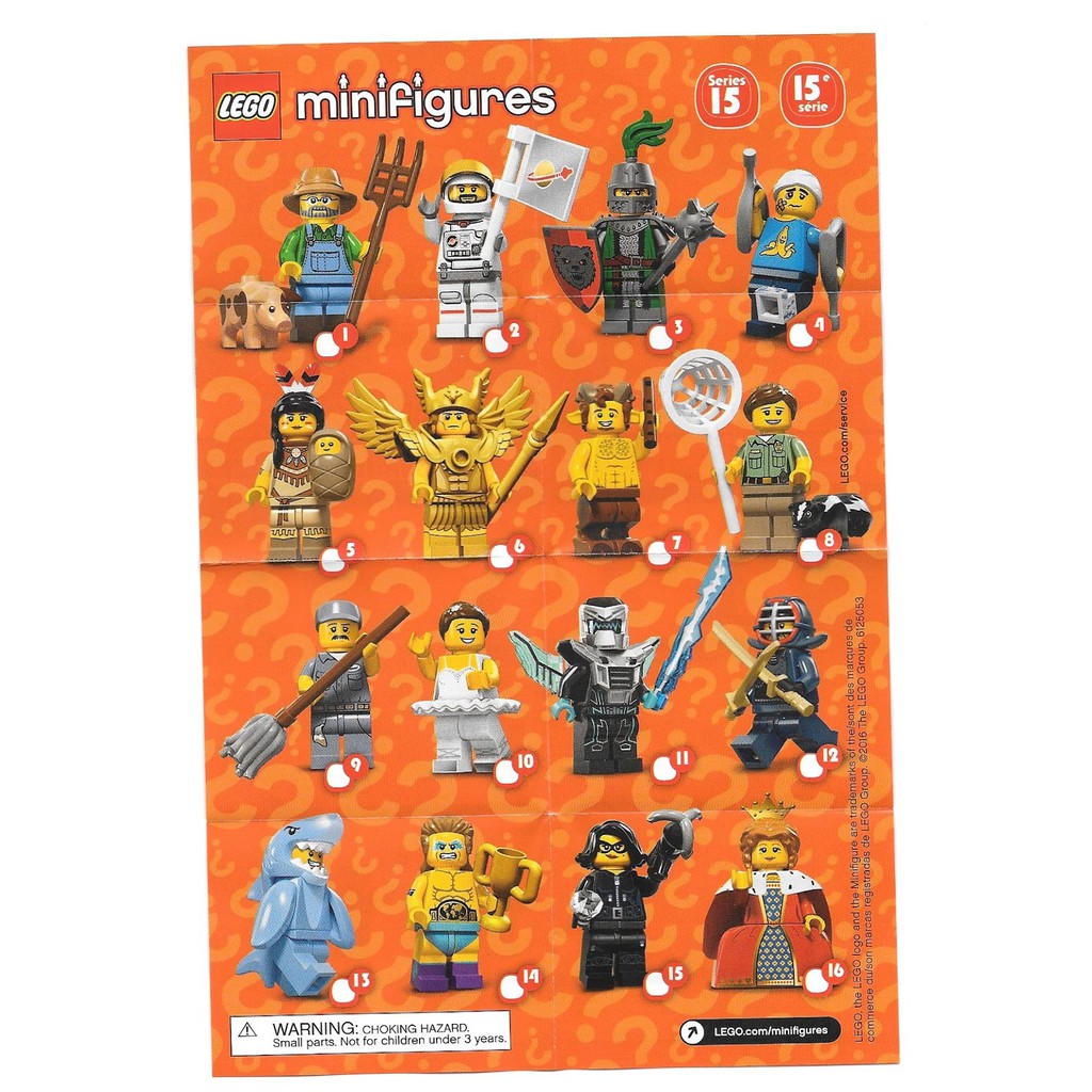 [FULL SET] LEGO Minifigures - Series 12 (71007) | 13 (71008) | 14 ...