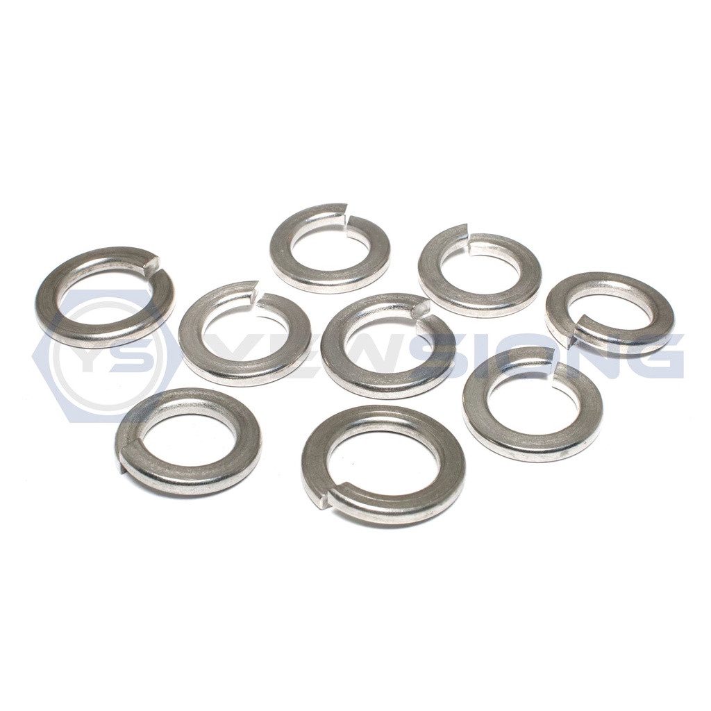 DIN 127B Stainless Steel 304 Spring Washers (M3 M4 M5 M6 M8 M10 M12) | Shopee Malaysia