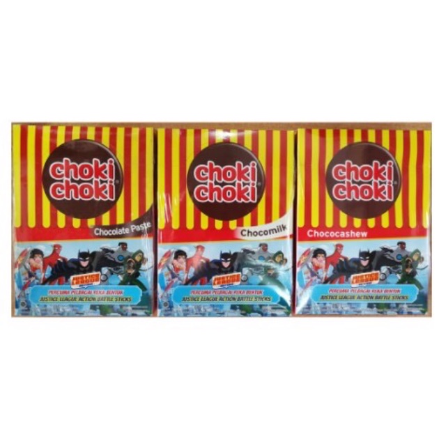 CHOKI-CHOKI CHOCOLATE TUBE CHOCOLATE / CHOCOMILK / CHOCOCASHEW 60PCS ...