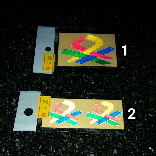 STIKER BENETTON/STIKER PANGKAH/STIKER MOTOR/CUTTING STICKER REFLECTION ...