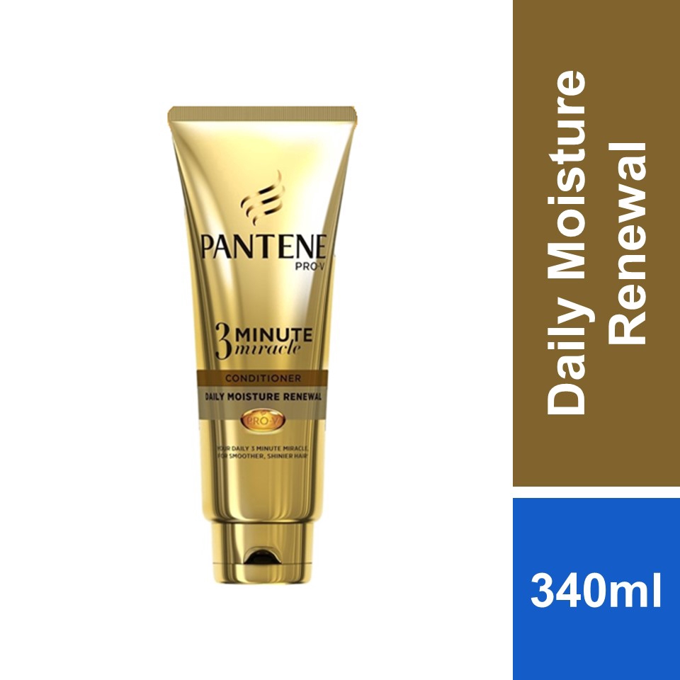Pantene Pro-V Daily Moisture Renewal 3 Minute Miracle Conditioner 340mL | Shopee Malaysia