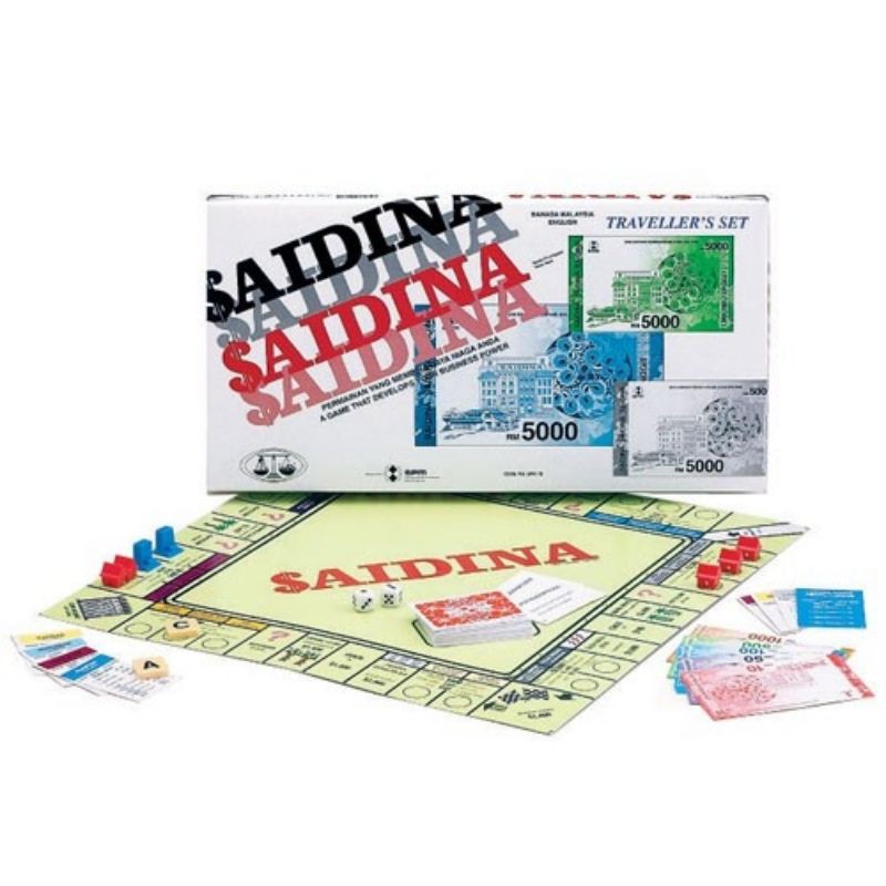 Saidina Traveller SPM78 (BM/Eng) Boardgame Millionaire/Jutaria SPM ...