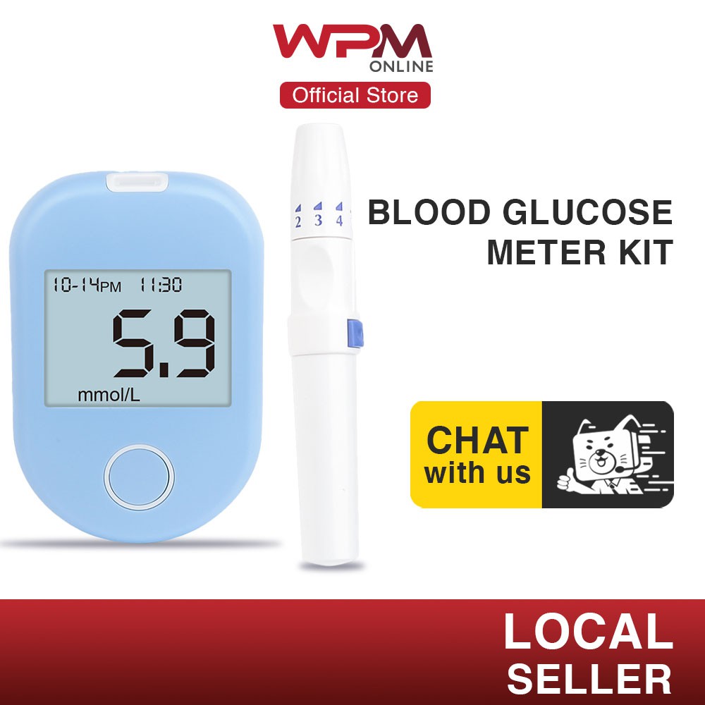 【Clearance】Momba Blood Glucose Meter Kit Glucometer Diabetes Sugar ...