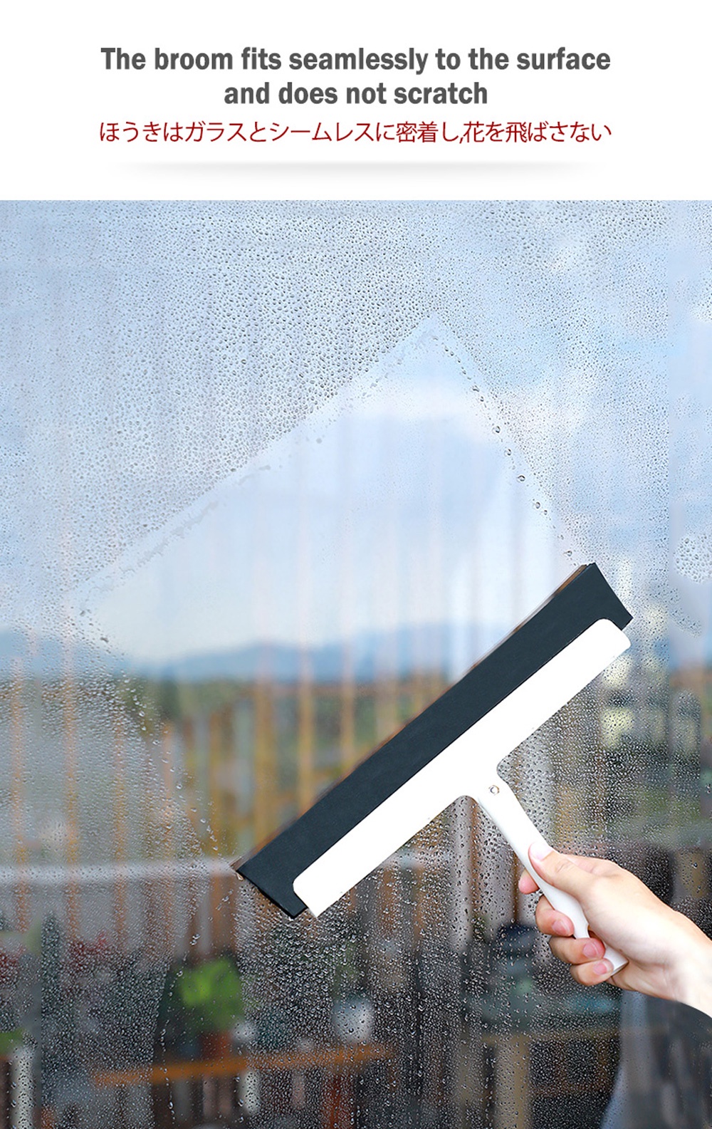Japan Condor Satto Broom Multi Purpose Window Glass Surface Cleaner ...