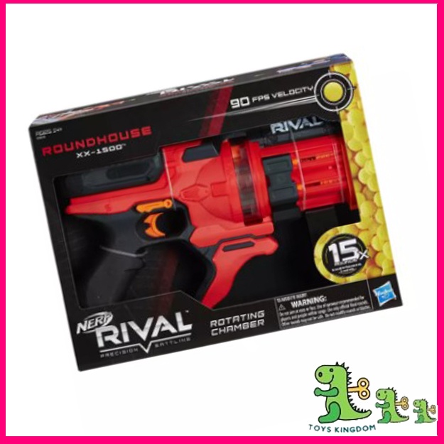 Hasbro Nerf Rival Roundhouse XX-1500 Red Blaster | Shopee Malaysia
