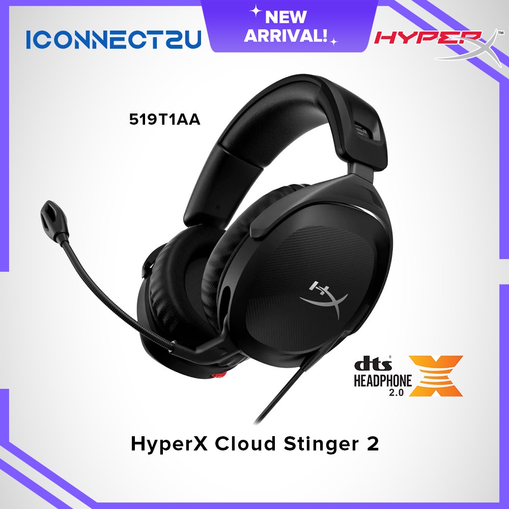 HyperX Cloud Stinger 2 DTS Gaming Headset - 519T1AA | Shopee Malaysia