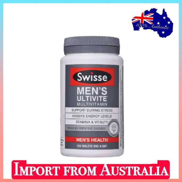 🇭🇲Swisse Men's Ultivite Multivitamin 120 Tablets | Shopee Malaysia