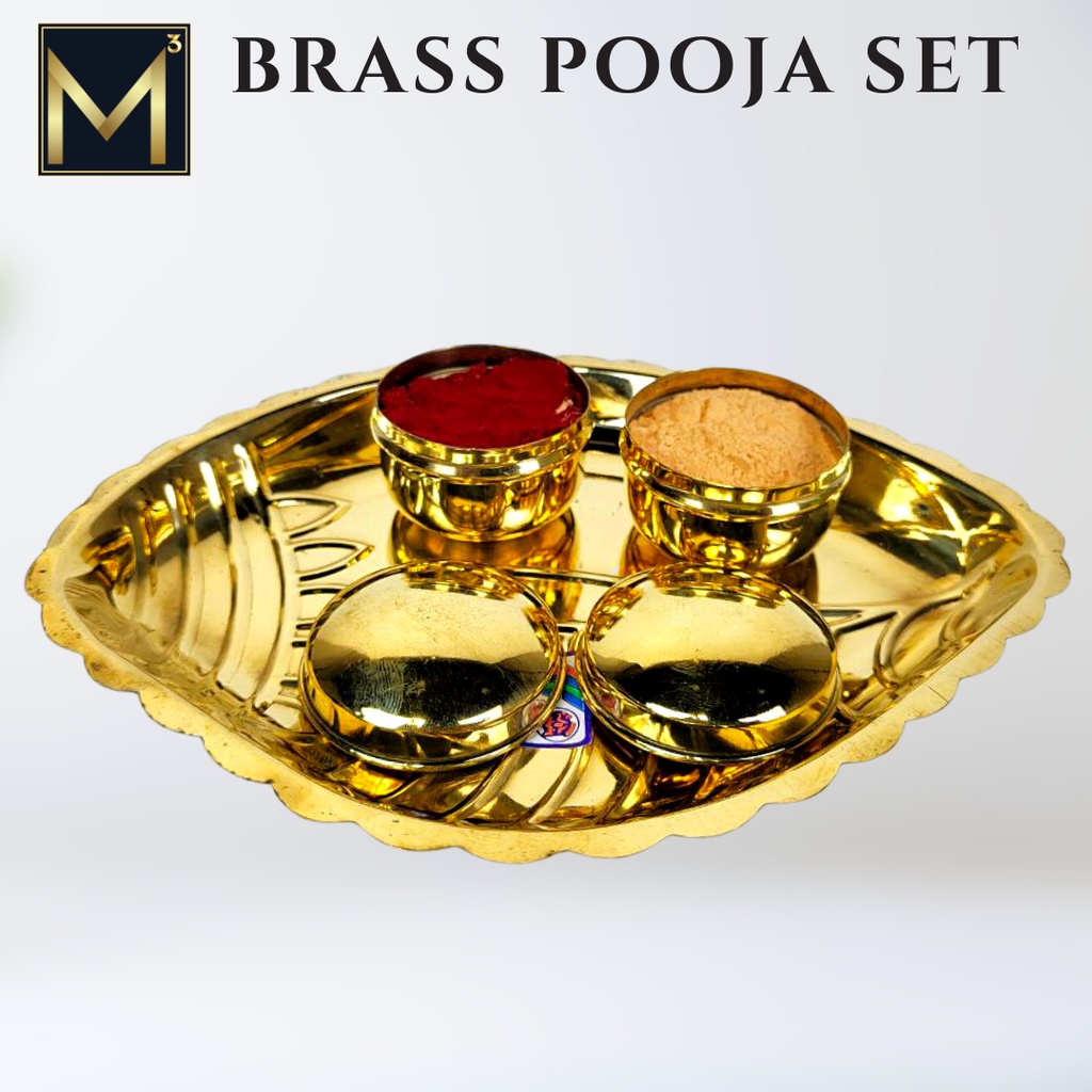 Brass Pooja Set/Home Decoration/Festival Decoration/Prayers/Home/Temple ...