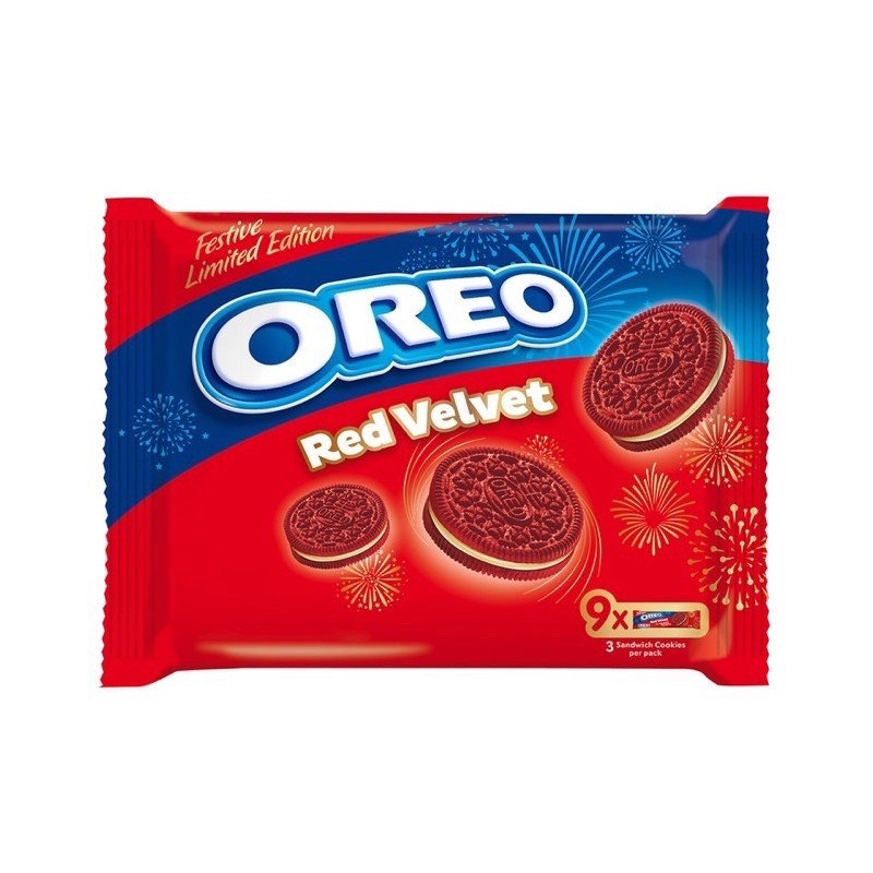 Oreo Red Velvet Multipack (9 x 28.5g) | Shopee Malaysia