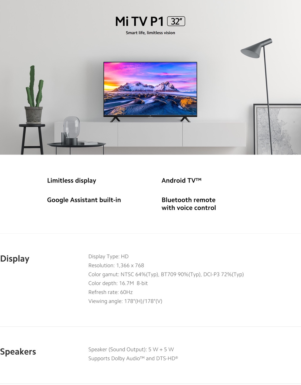 [2022 New Model] Xiaomi Mi TV A2 Series Netflix Youtube Smart TV ...