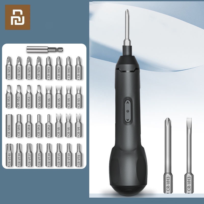 Electric Screwdriver Rechargeable Mini Home Set Screwdriver Driver ...