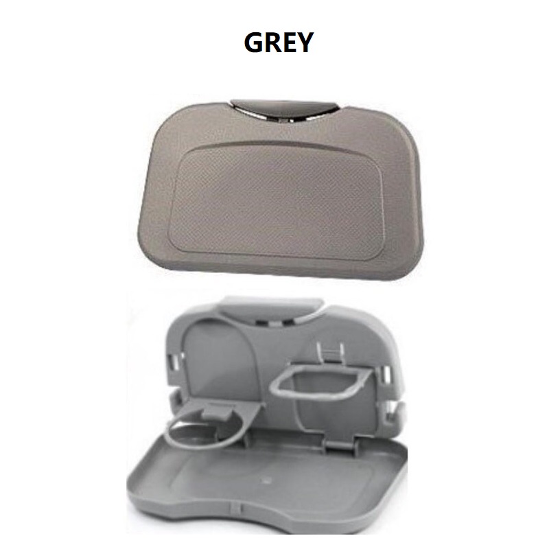 Folding Auto Cup Holder Car Back Seat Table Drink Food Tray Auto Travel ...